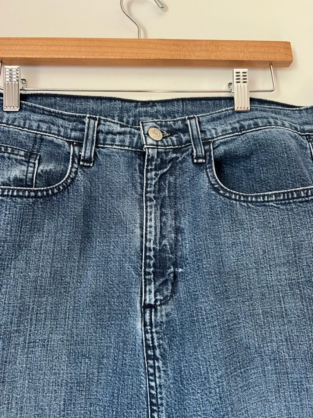 Polo Ralph Lauren | Skirts | Us Polo Ralph Lauren Classic Blue Denim ...